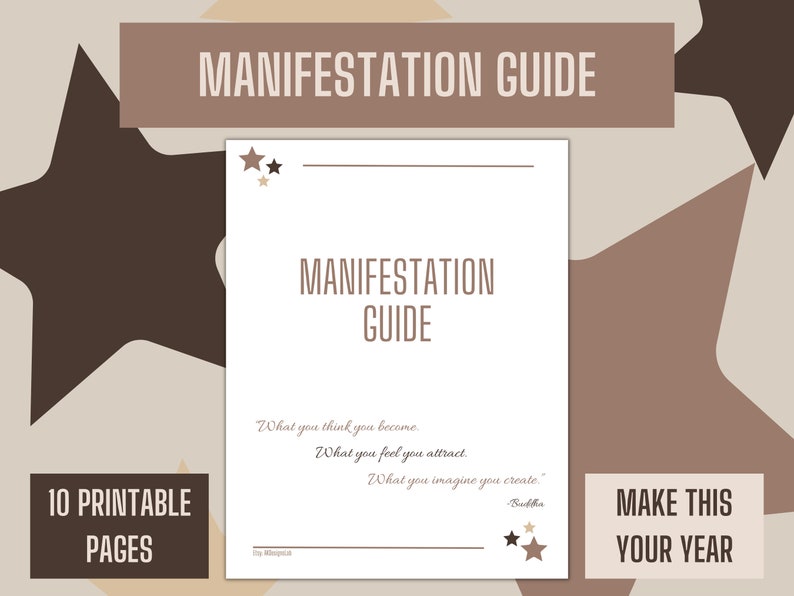 Manifestation Guide, Goal Setting, Affirmations, Manifestation ...