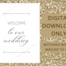 Wedding Sign Digital Download, Printable Wedding Signs, Weddings ...