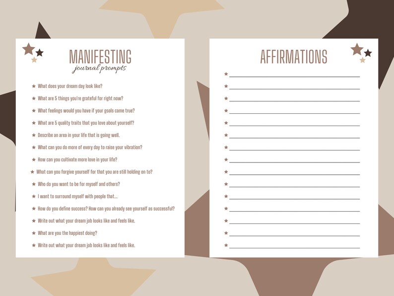 Manifestation Guide, Goal Setting, Affirmations, Manifestation ...