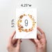 Thanksgiving Table Numbers, Instant Download Table Numbers, Numbers 1 ...