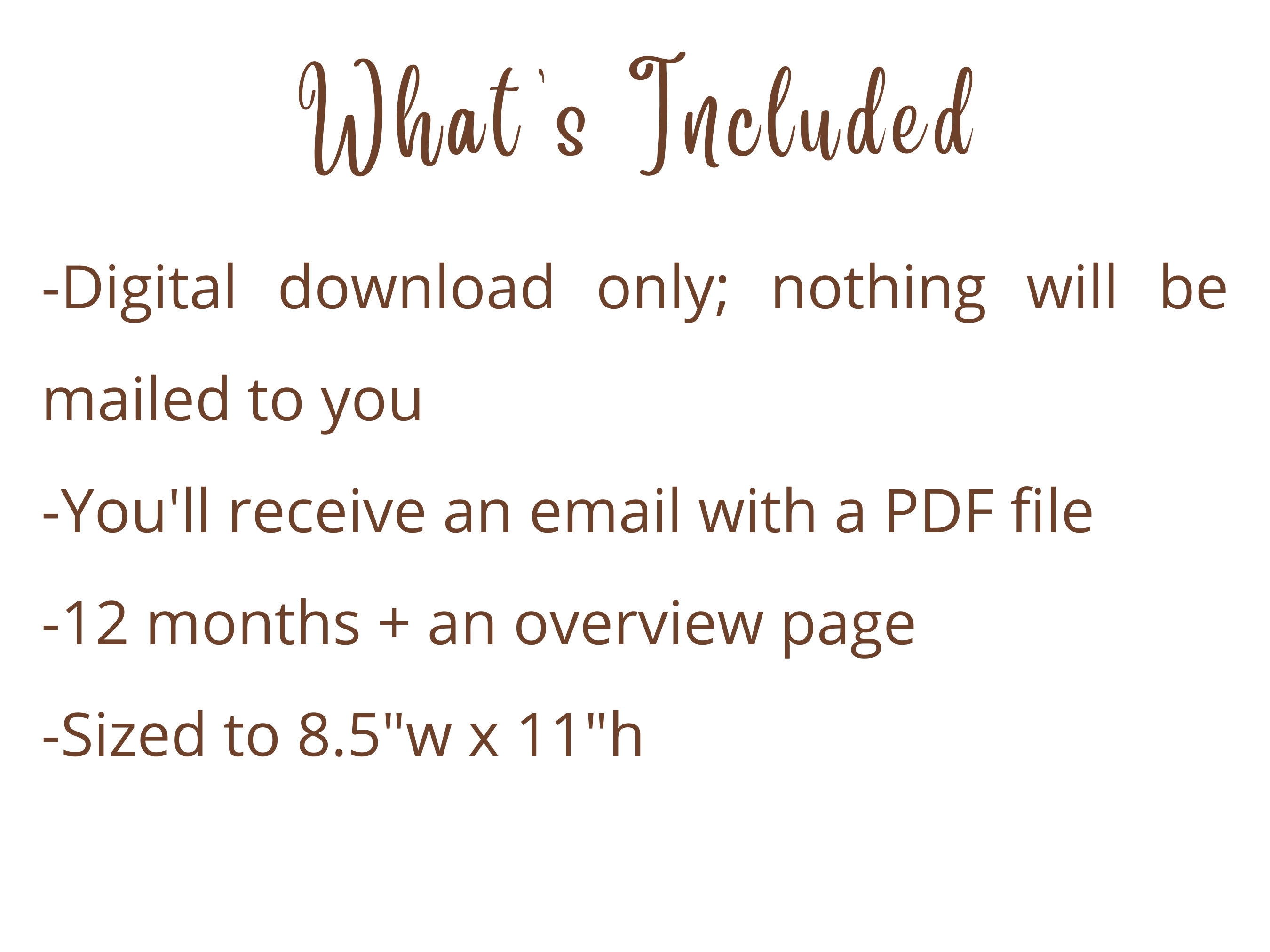 Printable 2023 Calendar, PDF, Instant Download, Direct Download ...