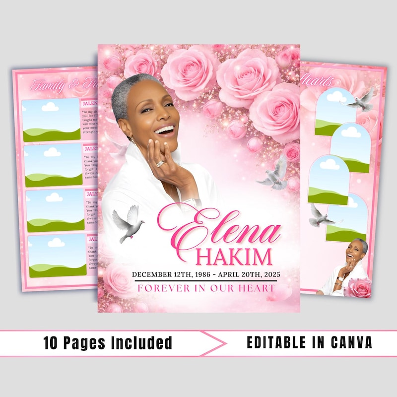 Pink Program Covers - Etsy