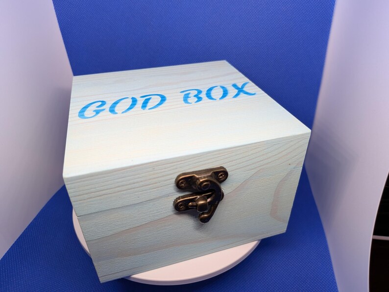 Hand-painted "god Box" – A Sacred Space for Your Prayers and Gratitude ...