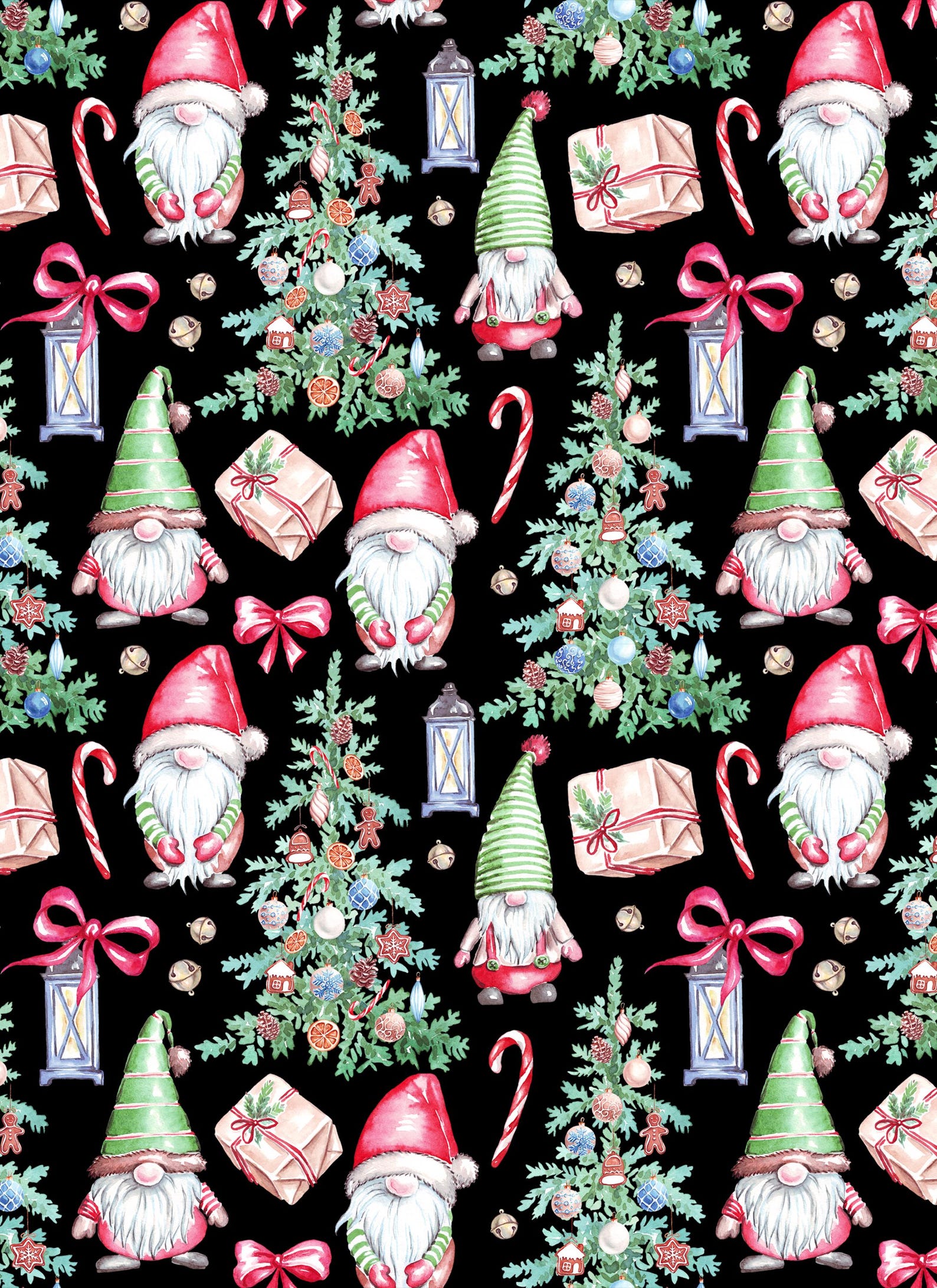 Christmas Wrapping Paper – 45 Printable Images - Etsy