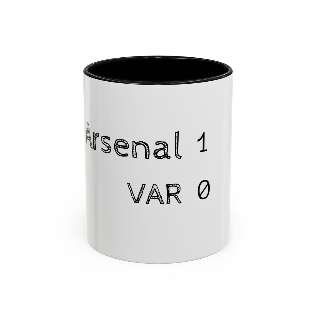 Custom VAR Mug '[your Team] 1 VAR 0' Funny Football Banter Mug, Premier ...