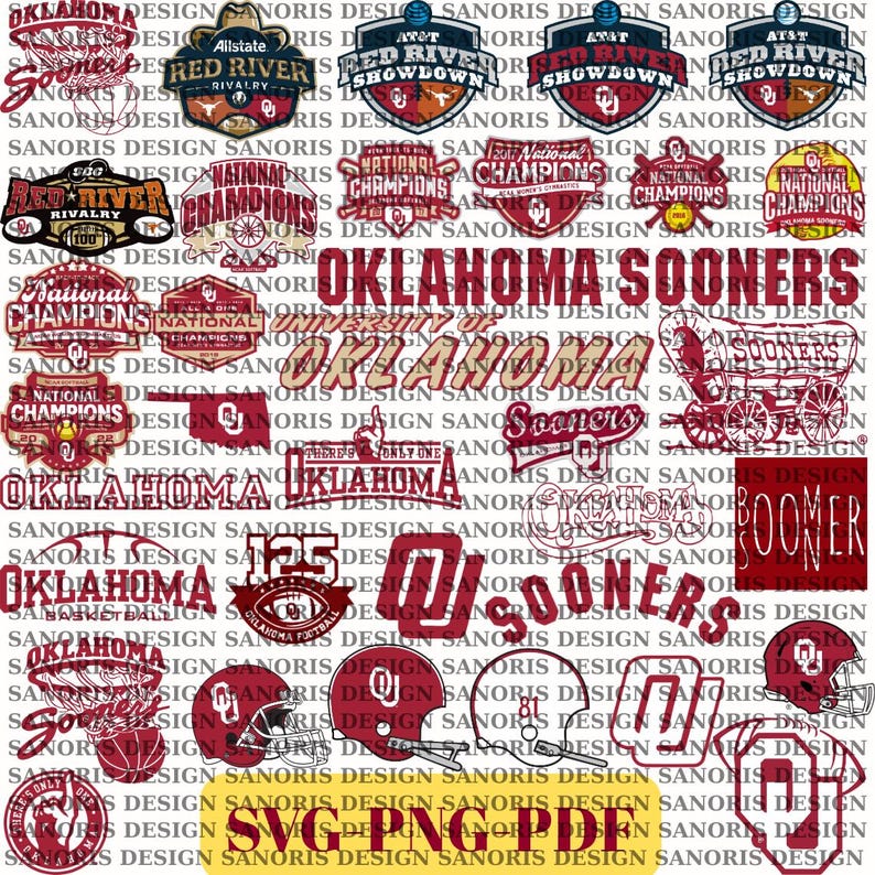 Oklahoma SVG, Sooner Png, University SVG, Sooners SVG, Game Day ...