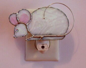 Rats It's a Stained Glass Night Light | Etsy