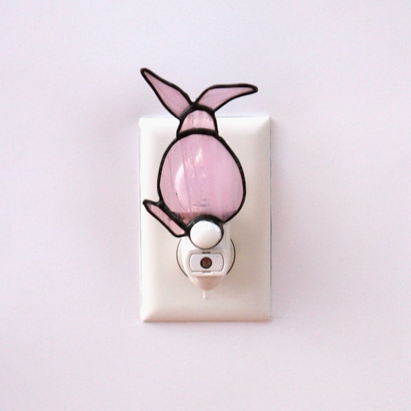 Stained Glass Rabbit Light - Etsy