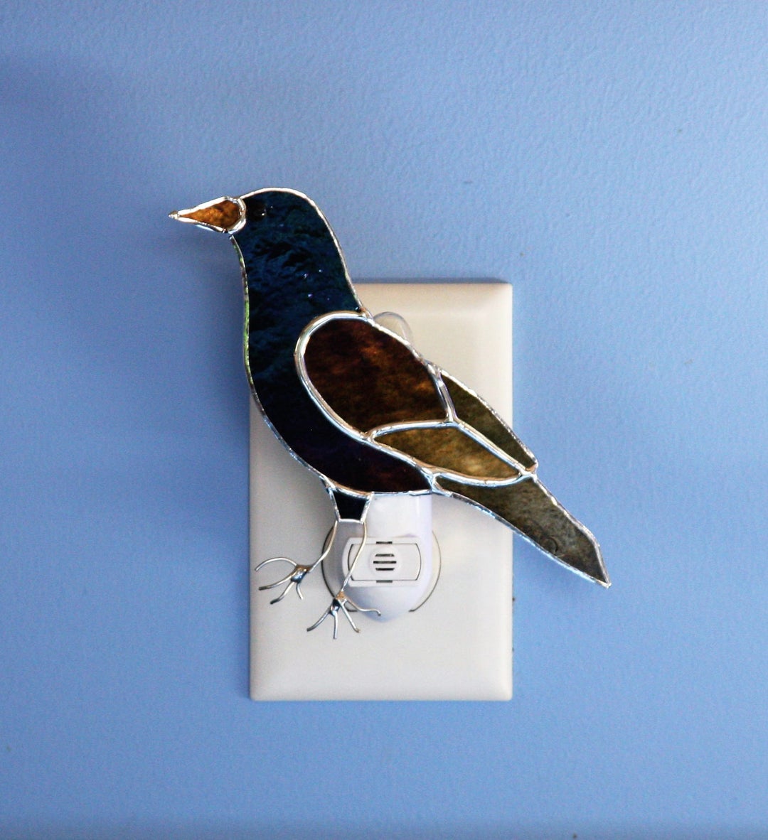 Black Raven Night Light Quote the Raven, Never More - Etsy