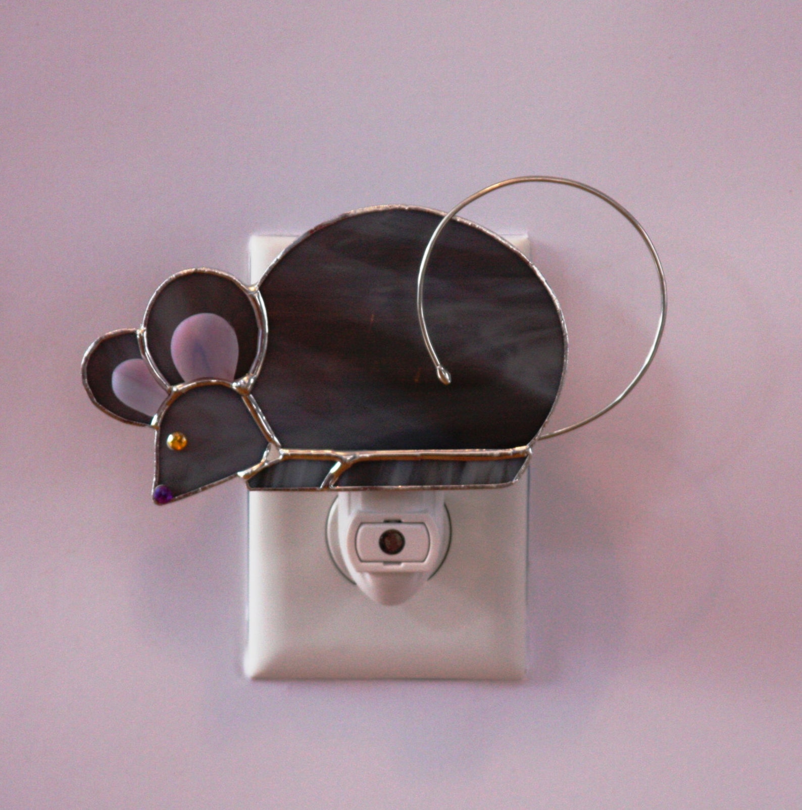 Rats It's a Stained Glass Night Light - Etsy
