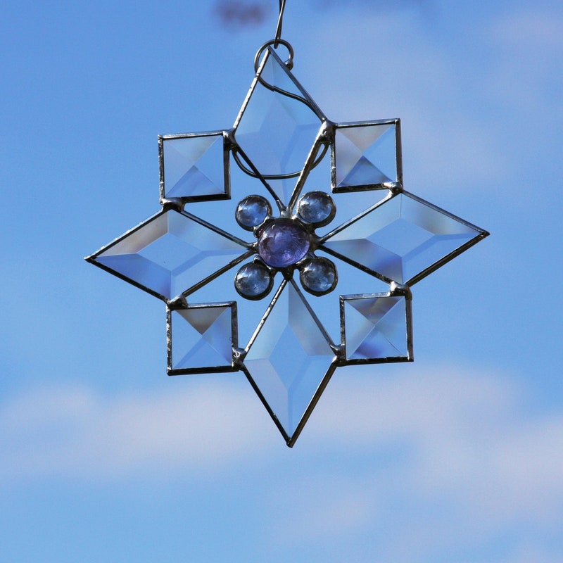 Beveled Snowflake - Etsy