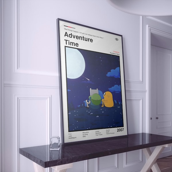 Adventure Time Poster - Etsy