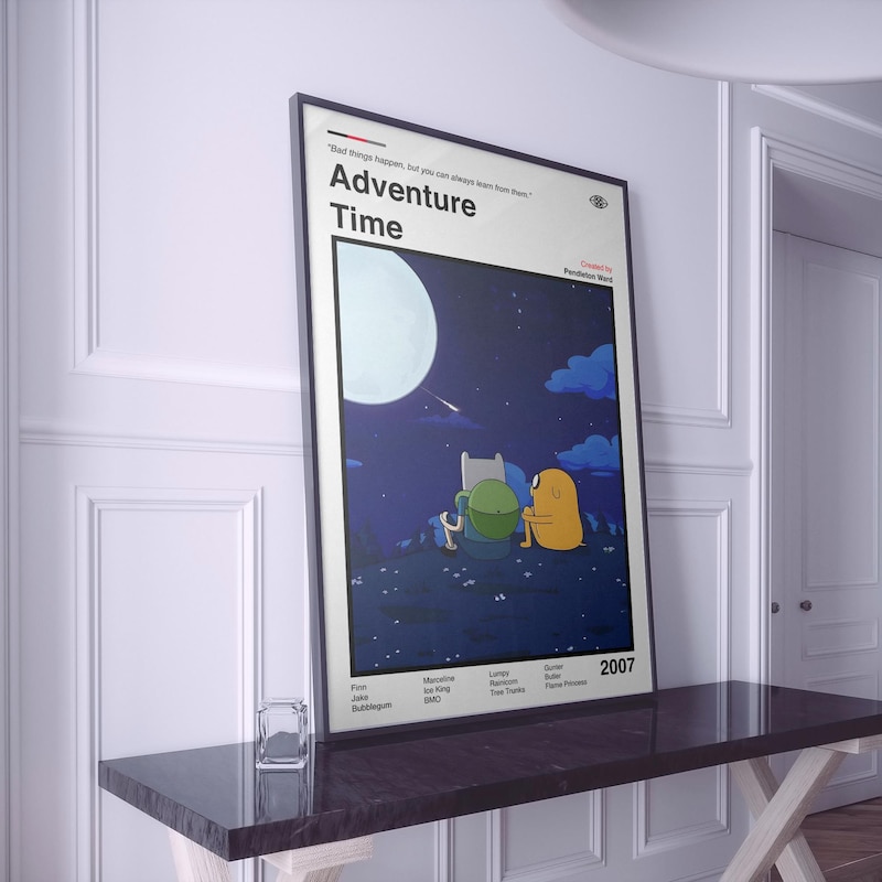 Adventure Time Poster - Etsy