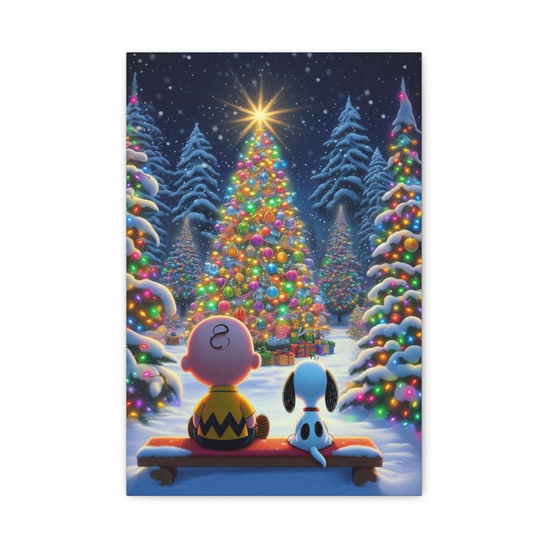 Charlie Brown Tree Wall Art - Etsy Canada