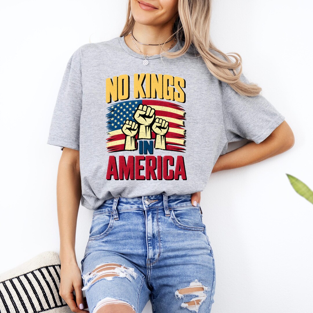 No Kings in America Shirt, Anti Trump Shirt, Political Shirts, Anti ...