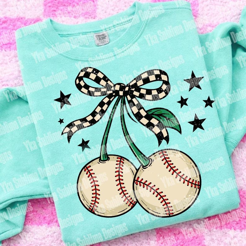 Baseball Home Run PNG, Coquette Baseball Bow, Game Day Sublimation ...