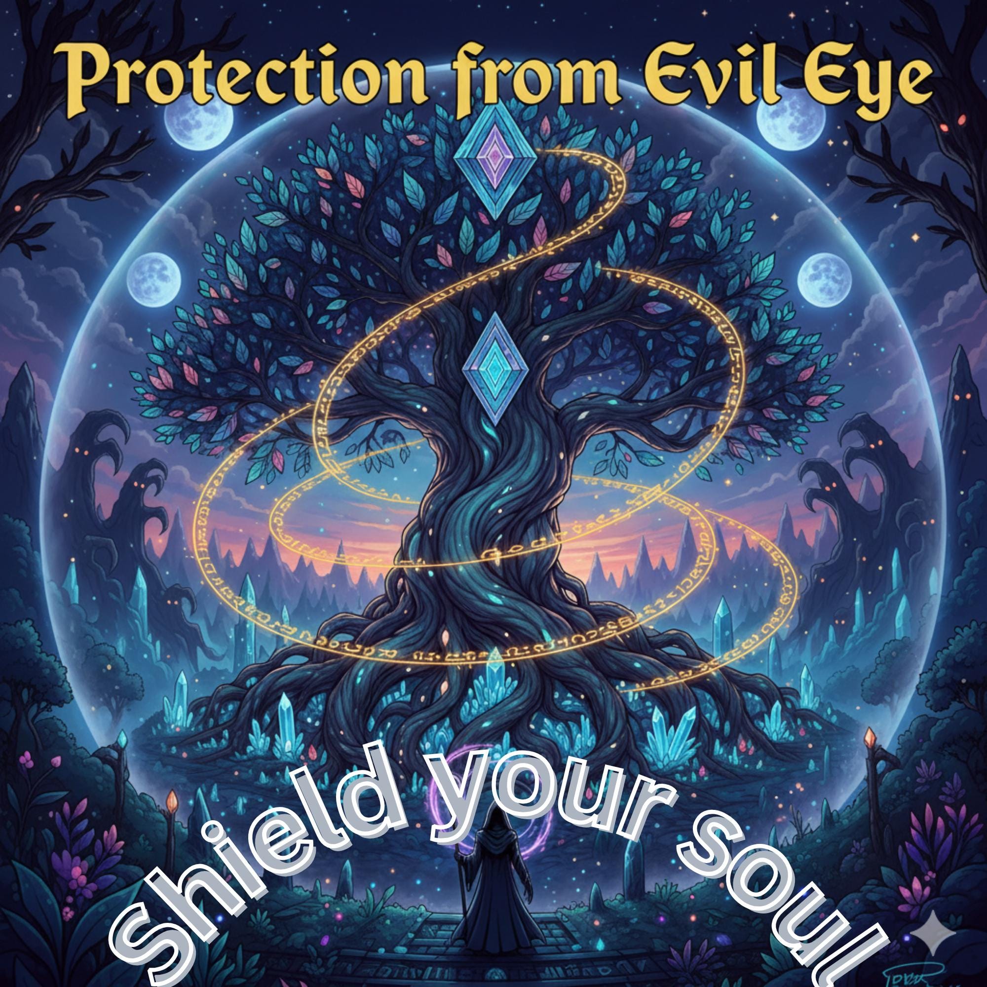 Evil Eye Protection Amulet | Islamic Taweez for Safety (digital ...