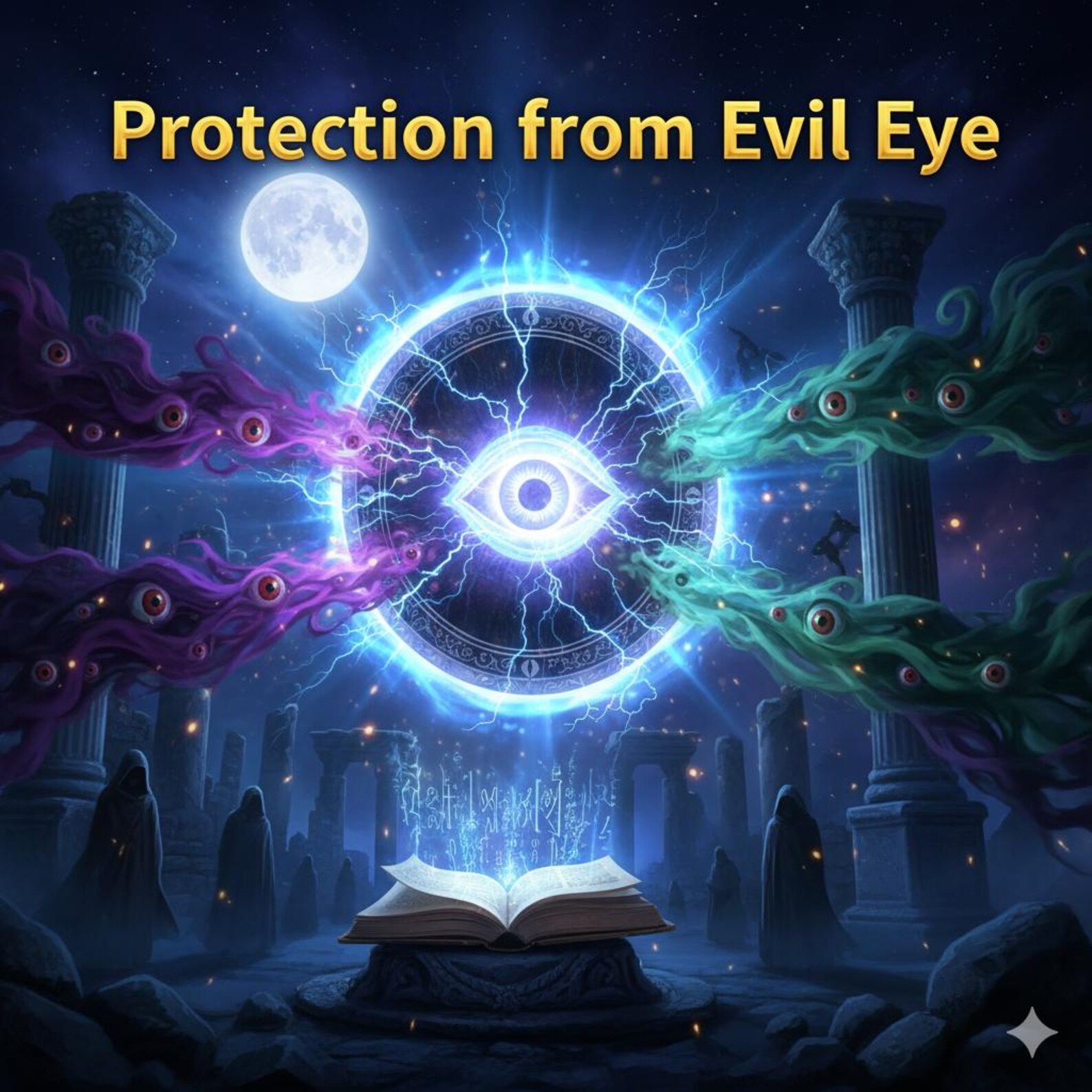 Evil Eye Protection Amulet | Islamic Taweez for Safety (digital ...