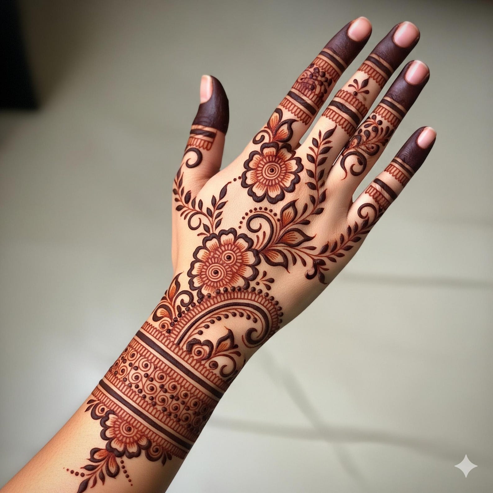 Arabic Mehndi Design PDF: Elegant Henna Art, Bridal Tattoo (digital ...