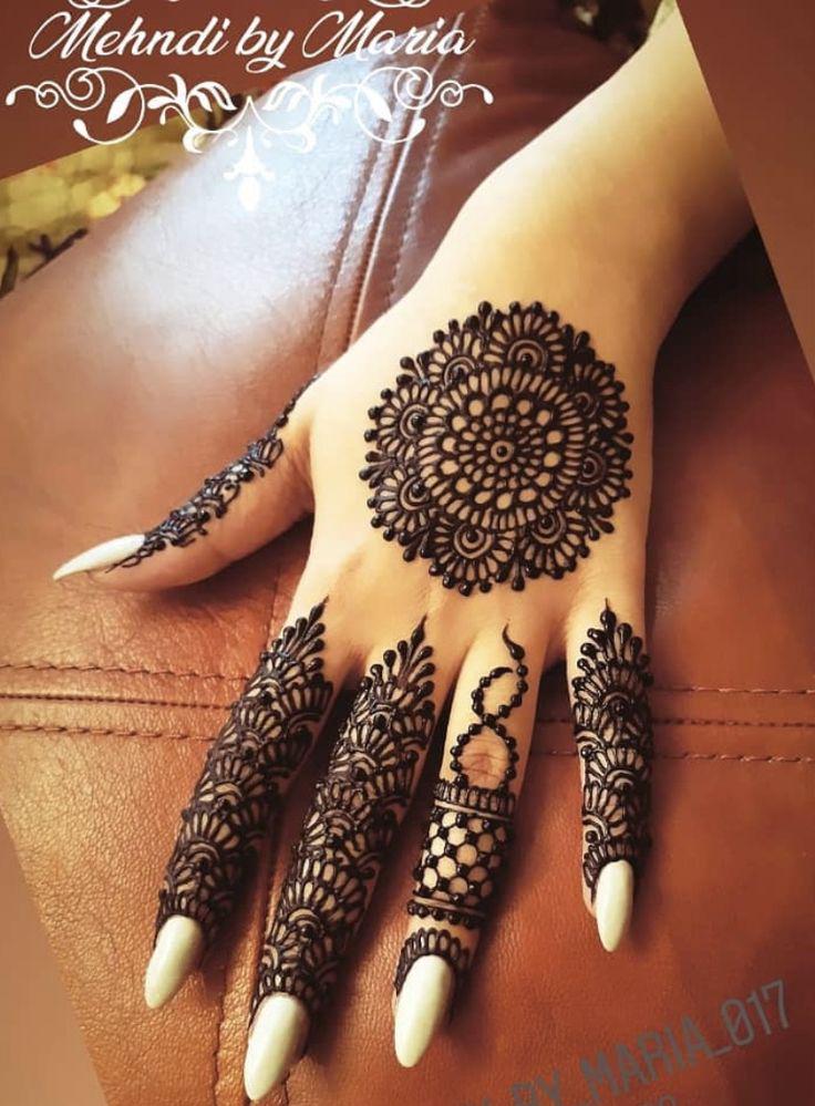 Elegant Iranian Mehndi Designs | Printable Persian Henna Art | Unique ...