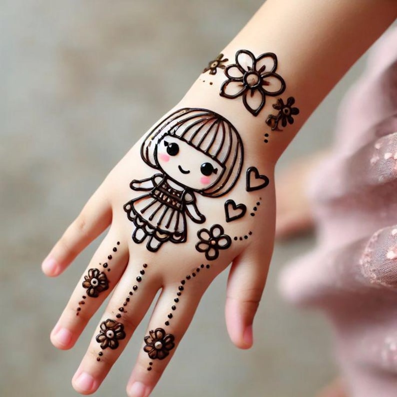 Arabic Mehndi Design PDF: Elegant Henna Art, Bridal Tattoo (digital ...