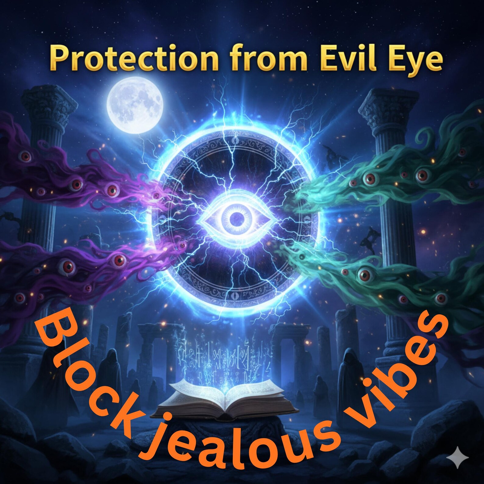 Evil Eye Protection Amulet | Islamic Taweez for Safety (digital ...