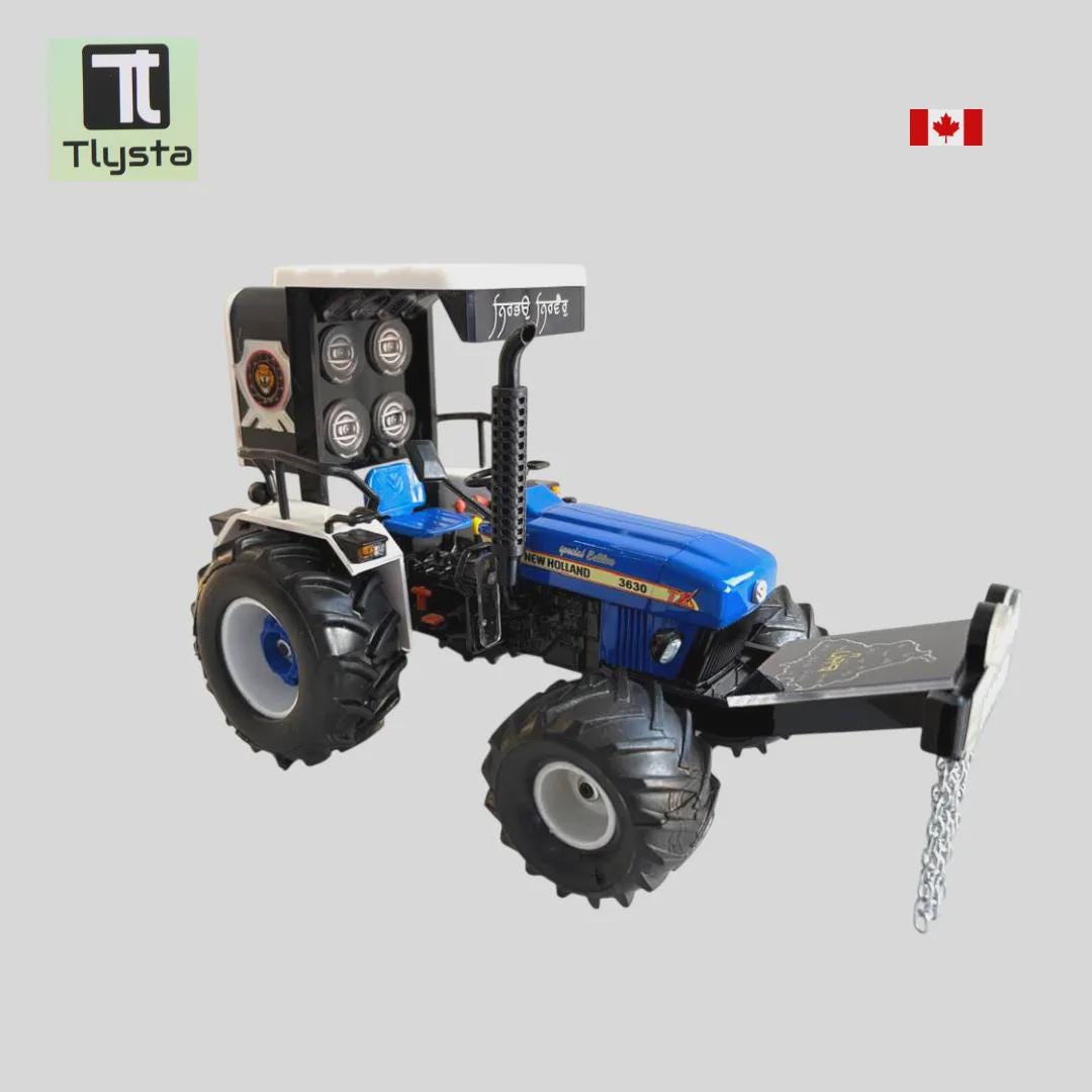 New Holland Modified Tractor Toy, Tractor Model - Etsy