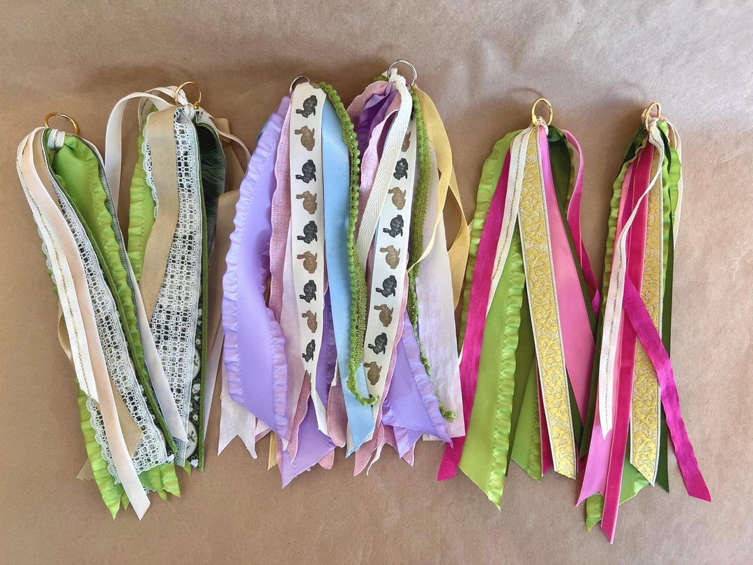 Spring Mini Ribbon Bundles - Etsy