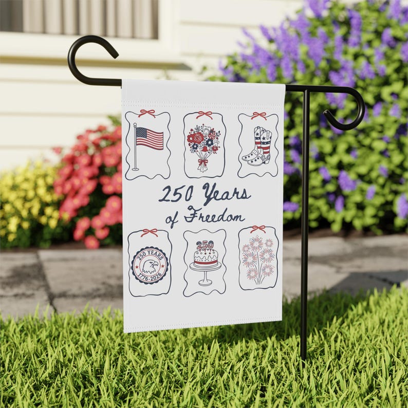 America 250th Anniversary Yard Flag, Semiquincentennial Independence ...
