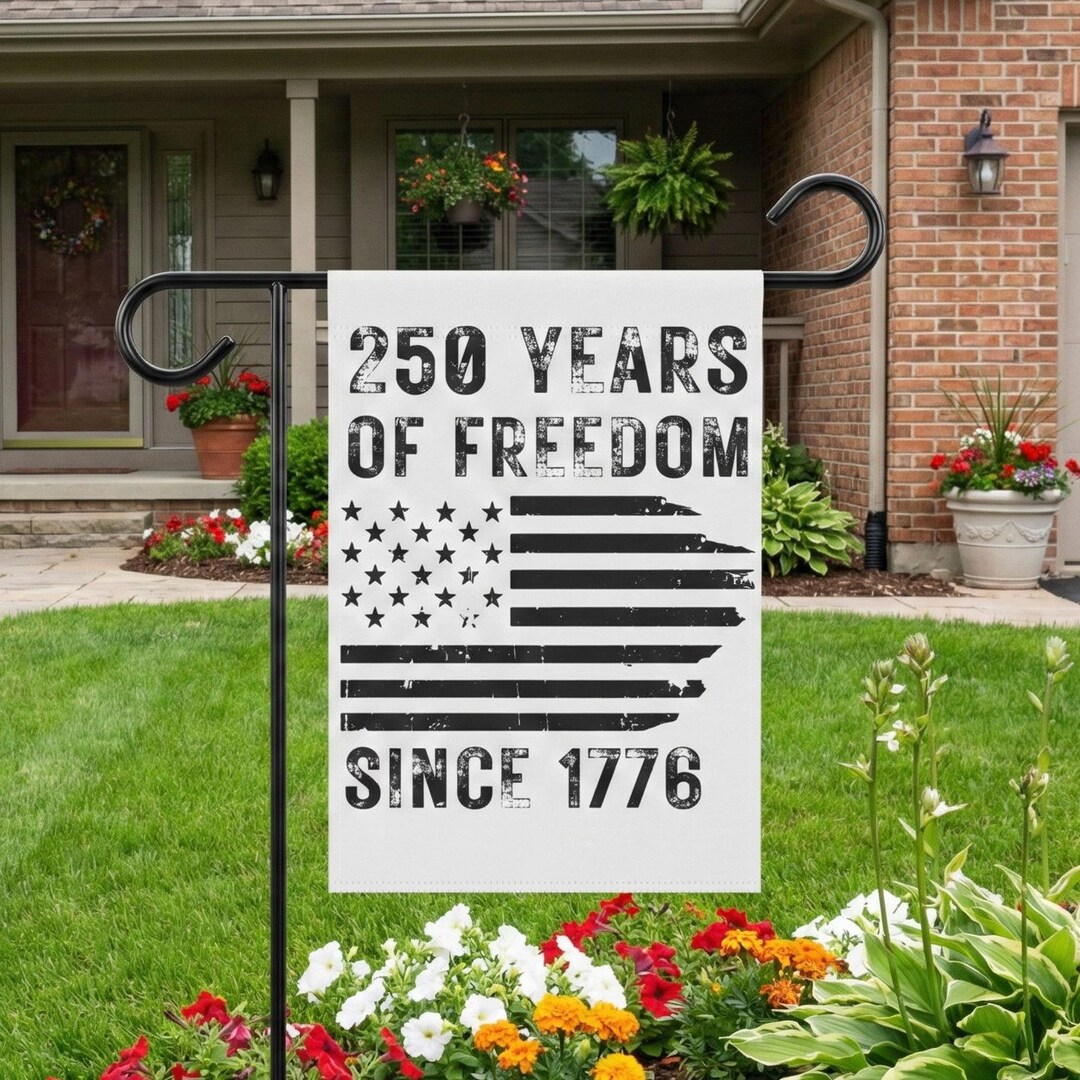 America 250th Anniversary Yard Flag, Semiquincentennial Independence ...