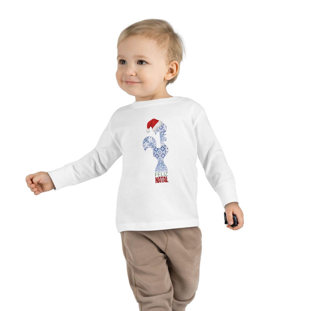 Portuguese Christmas - Feliz Natal Lucky Rooster Santa Hat - Toddler ...