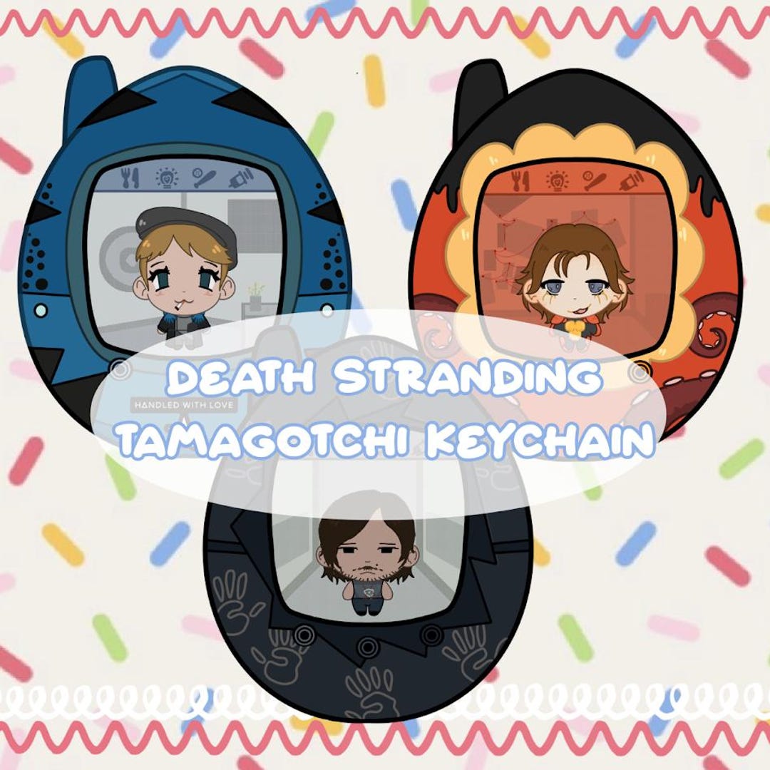 Death Stranding Tamagochi Shaker Keychain | Ready 2 Ship - Etsy