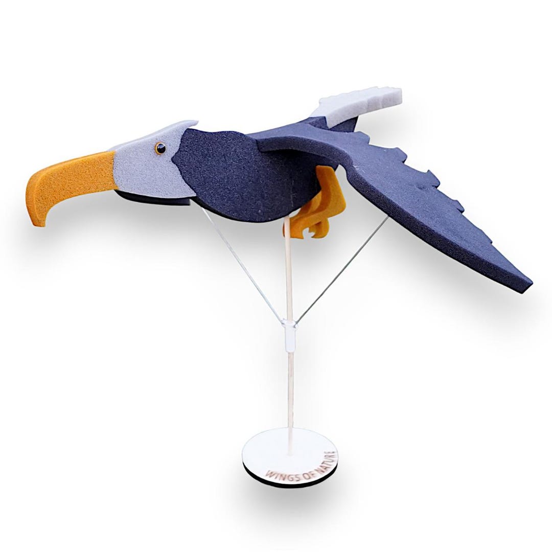 Handmade Foam Eagle Puppet – Flapping Wings, Waldorf Toy With Stand - Etsy