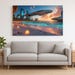 Neotropic Dreams: Futuristic Beach Series | Futuristic Cityscape Wall ...