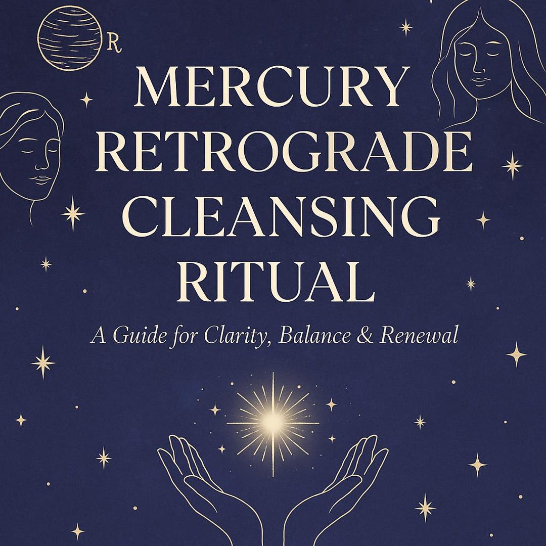 Mercury Retrograde Ritual Guide: Energy Cleanse, Spirit Invocation (PDF ...