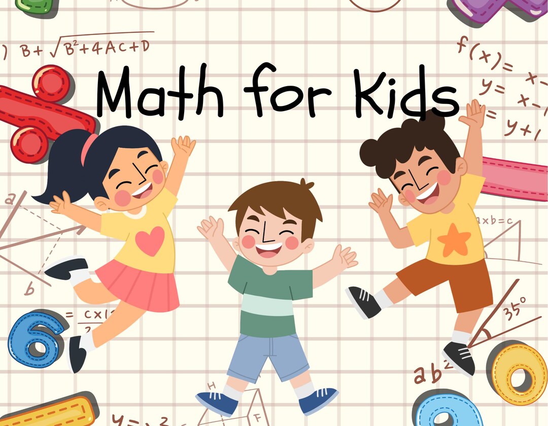 Mathematics for Kids - Etsy