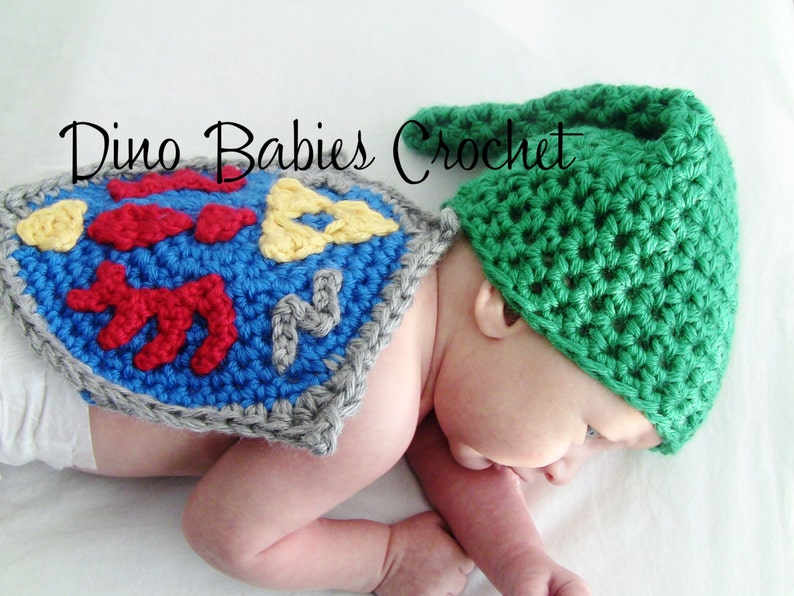 Link Baby Hat Newborn Zelda Crochet Infant Beanie - Etsy