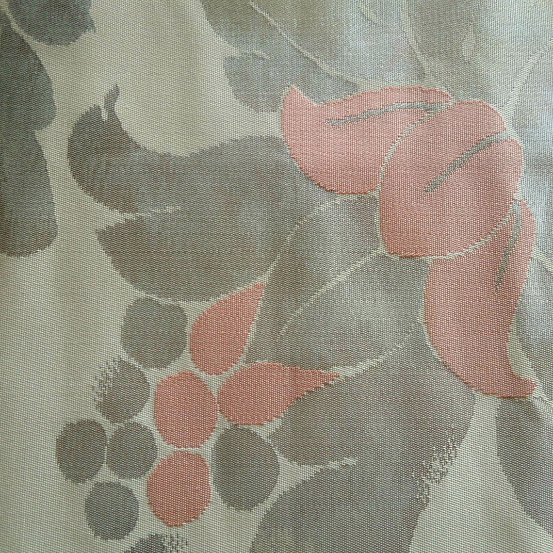 Silk Obi Candle Mat Shades of Rainbow Silver Flowers - Etsy