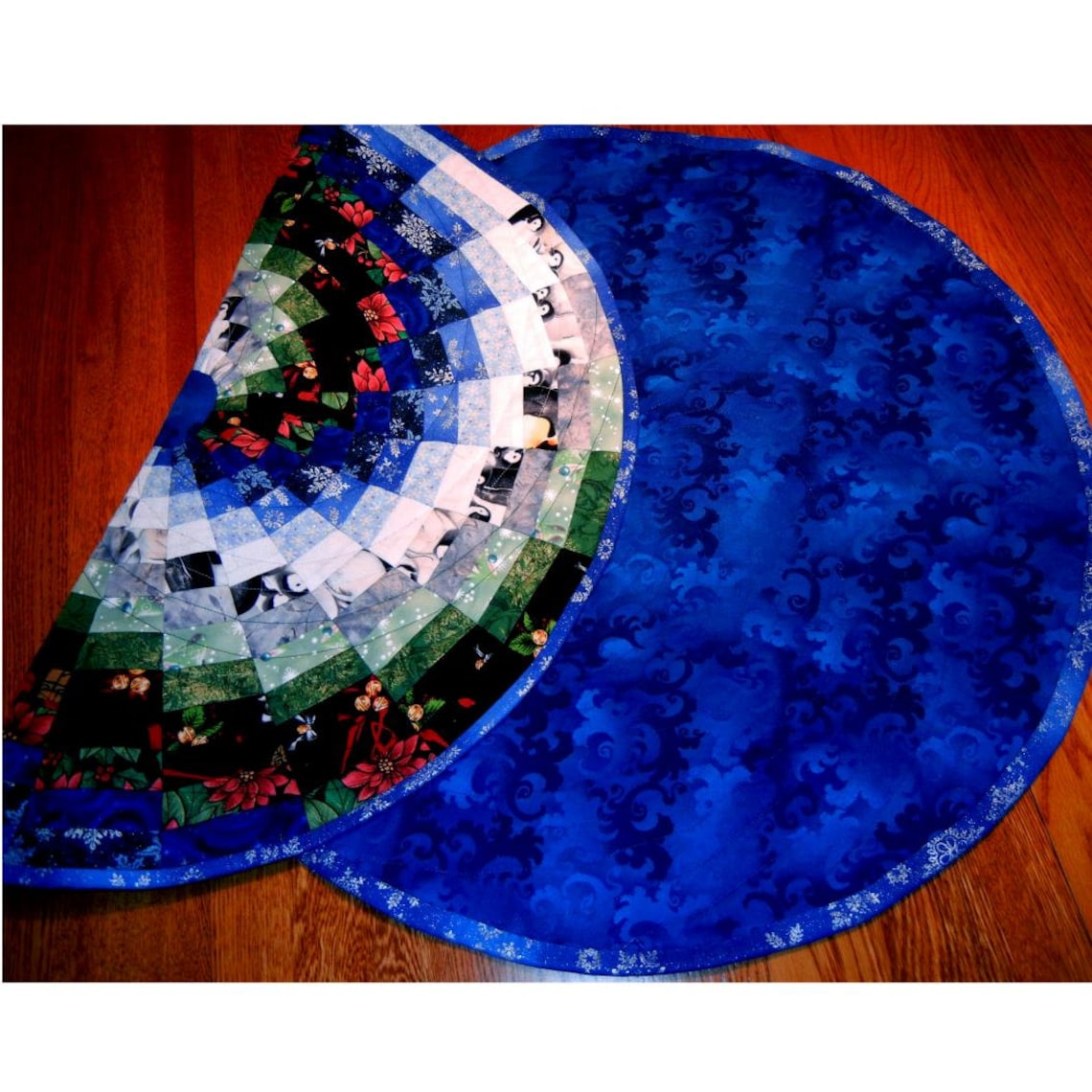 Christmas Bargello Table Runner - Infinity Pattern - Etsy