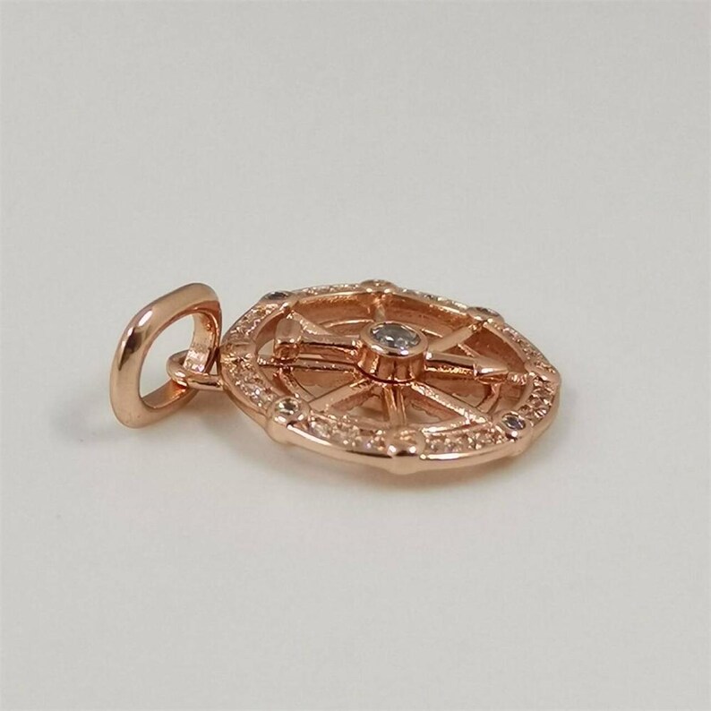 Pandora Spinning Wheel Charm Rose Gold - Etsy