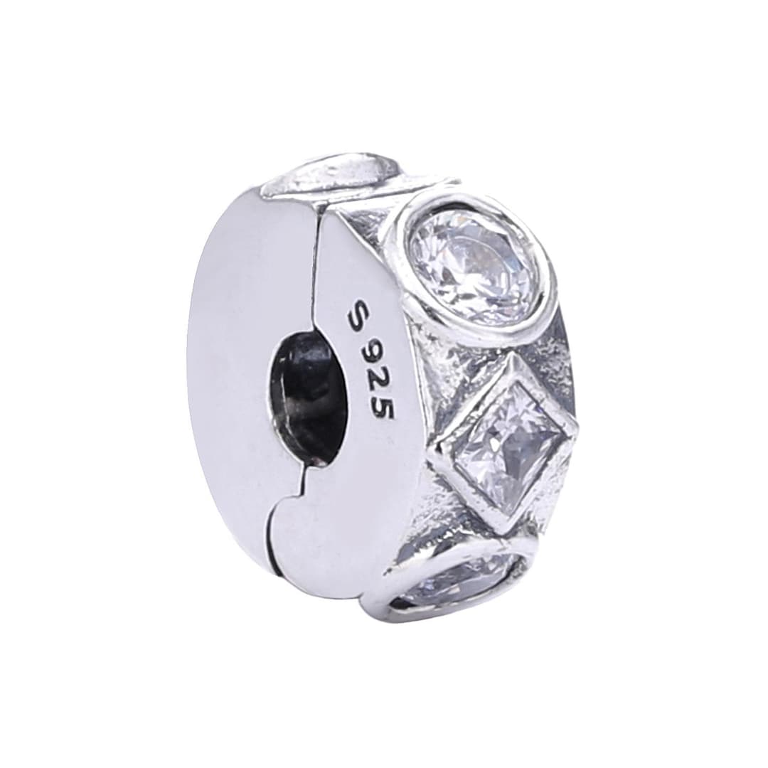 Pandora Geometric Shapes Clip Free Delivery - Etsy
