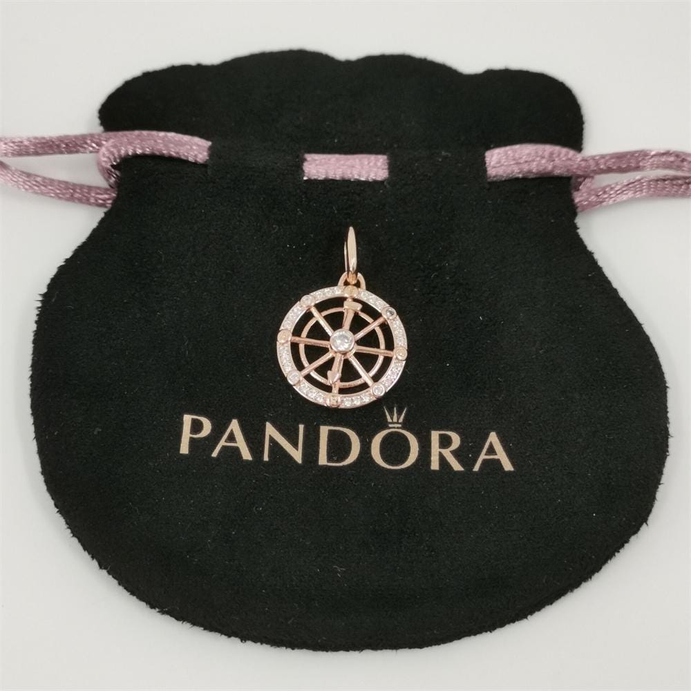 Pandora Spinning Wheel Charm Rose Gold - Etsy