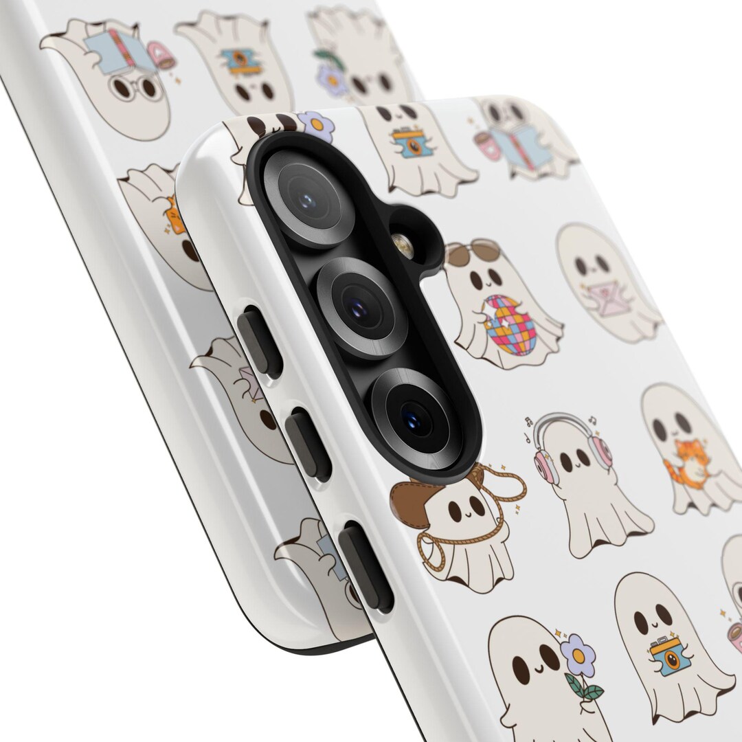 Cute Halloween Ghost Phone Case for Iphone, Samsung and Google Pixels ...