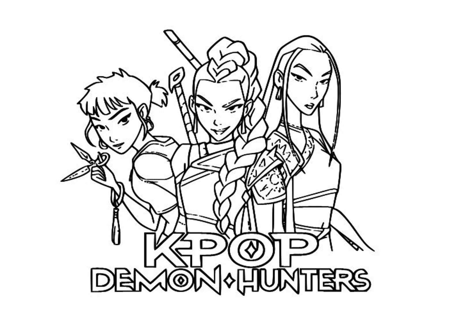 KPOP Demon Hunters SVG Files for Laser Engraving - Etsy
