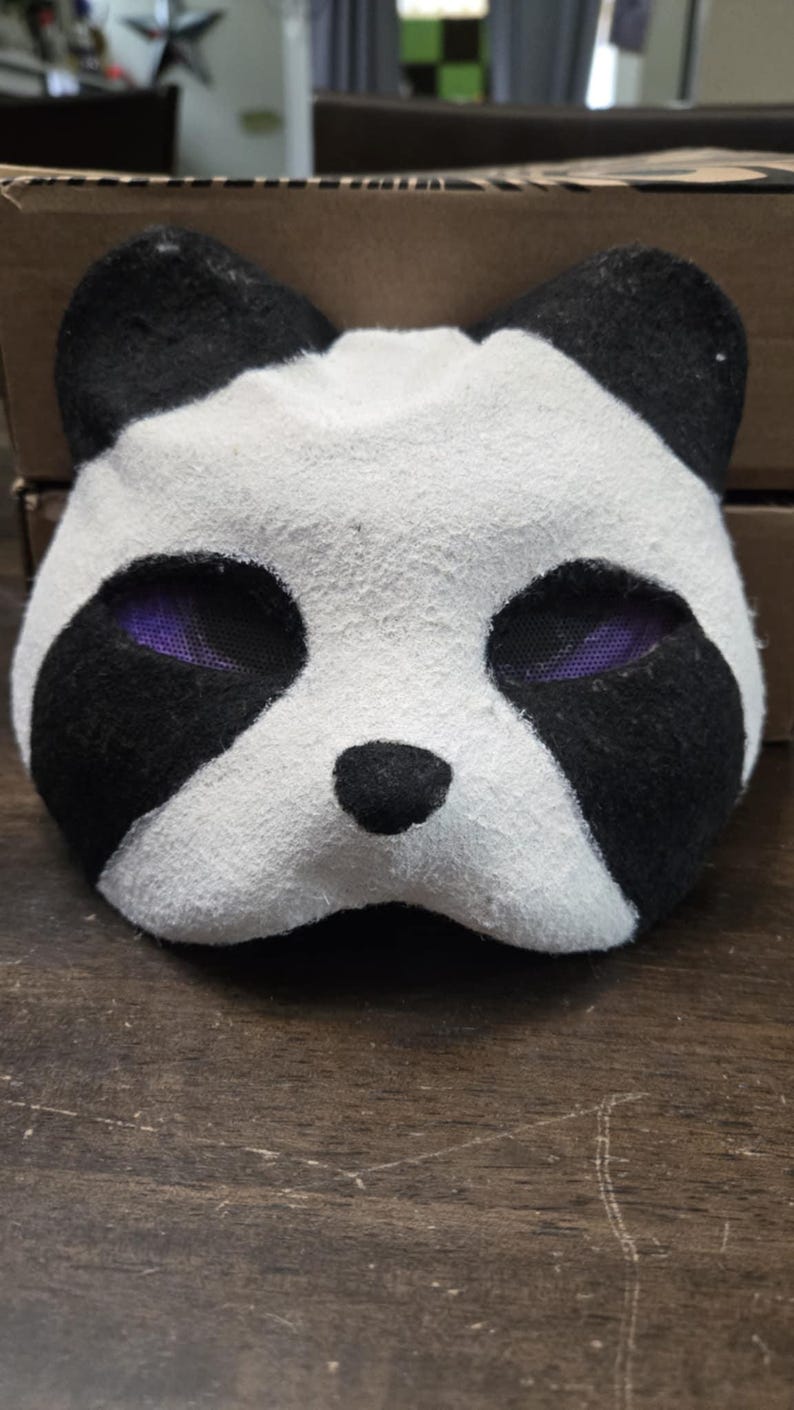 Panda Bear Therian Mask/costume Hand Made. - Etsy