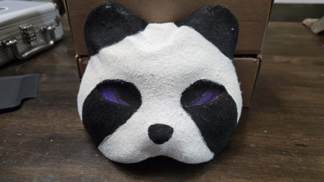 Panda Bear Therian Mask/costume Hand Made. - Etsy