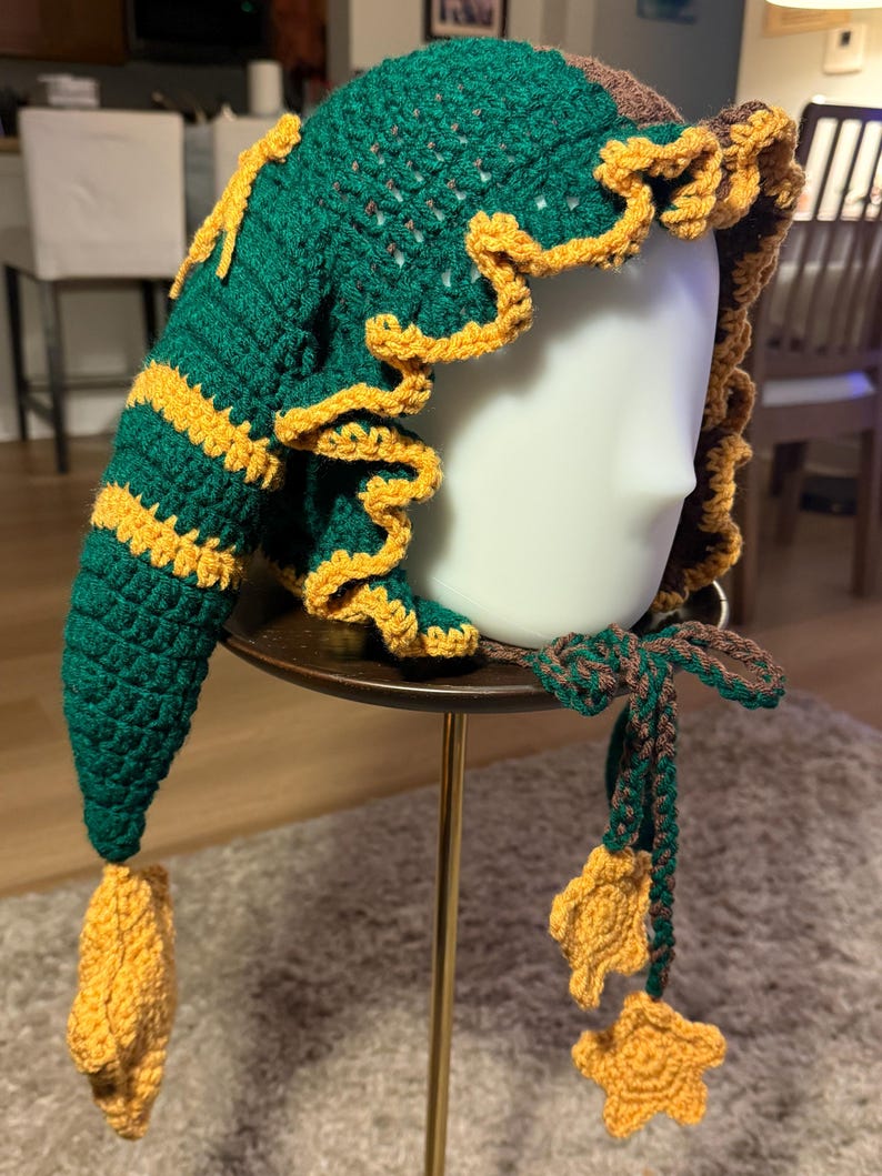 Custom-made Crochet Jester Hat - Etsy