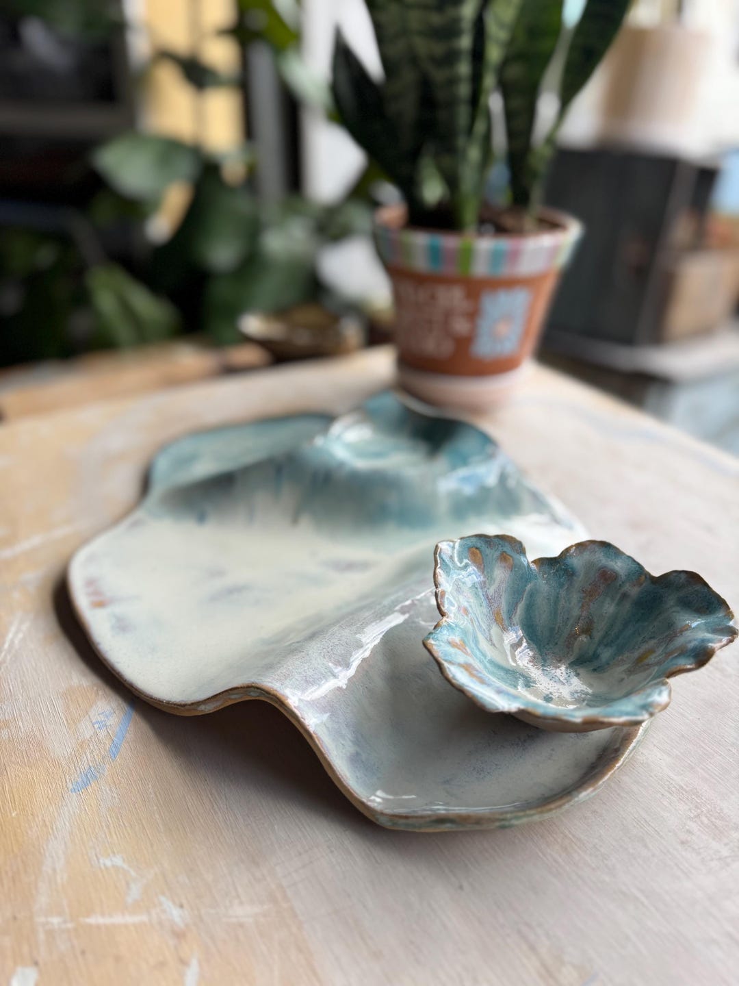 Ceramic Charcuterie Platter, Cheese, Meat, Handmade Platter, Board ...