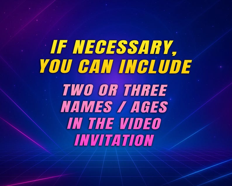Birthday Party Video Invitation, Baby Digital Animated Mobile ...