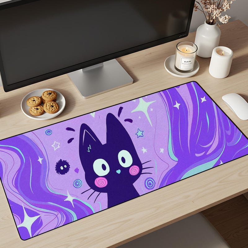 Anime Mouse Pad Chair Mat - Etsy